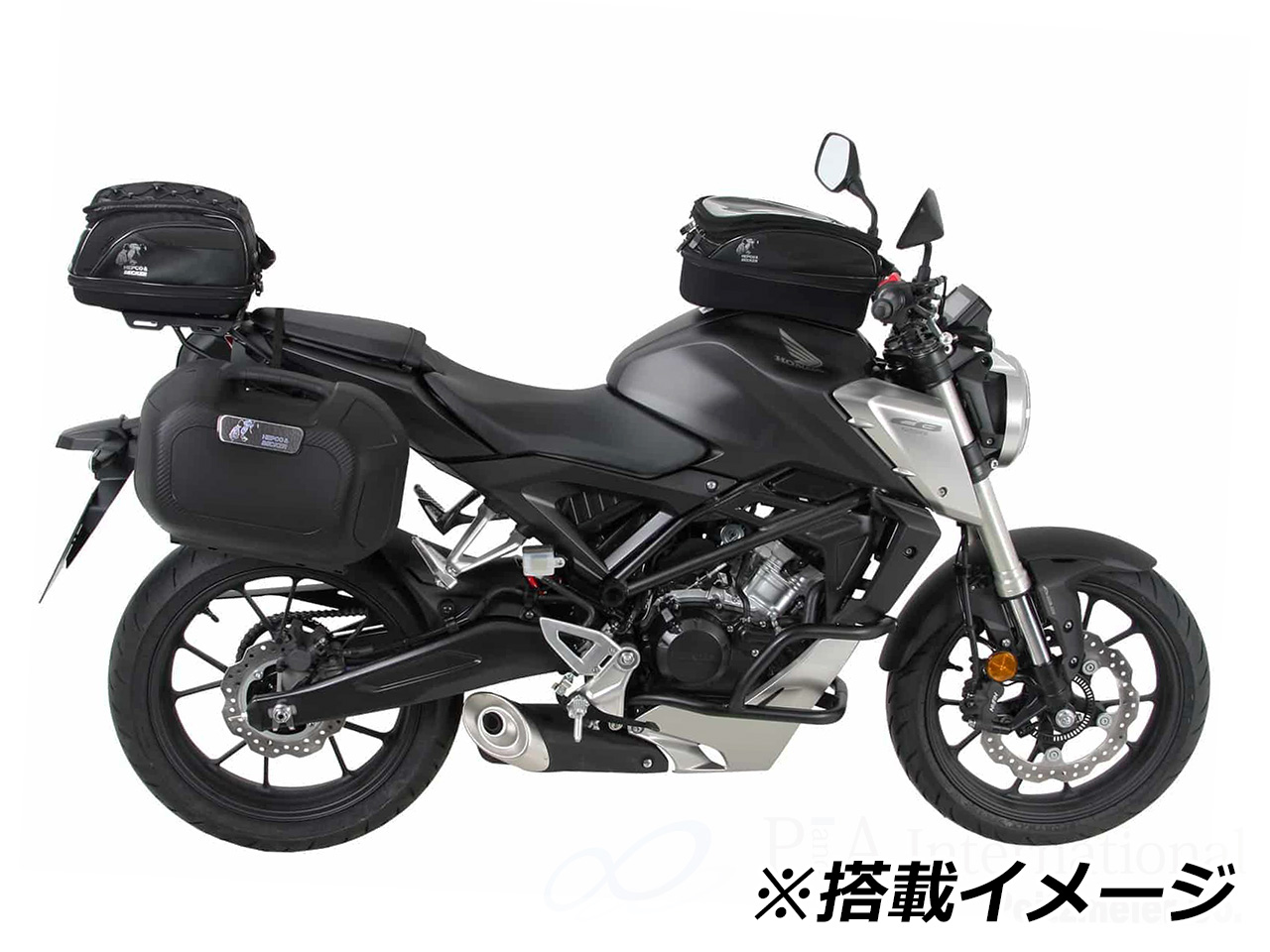 CB125R カスタム トップケース サイドケース タンクバッグ
